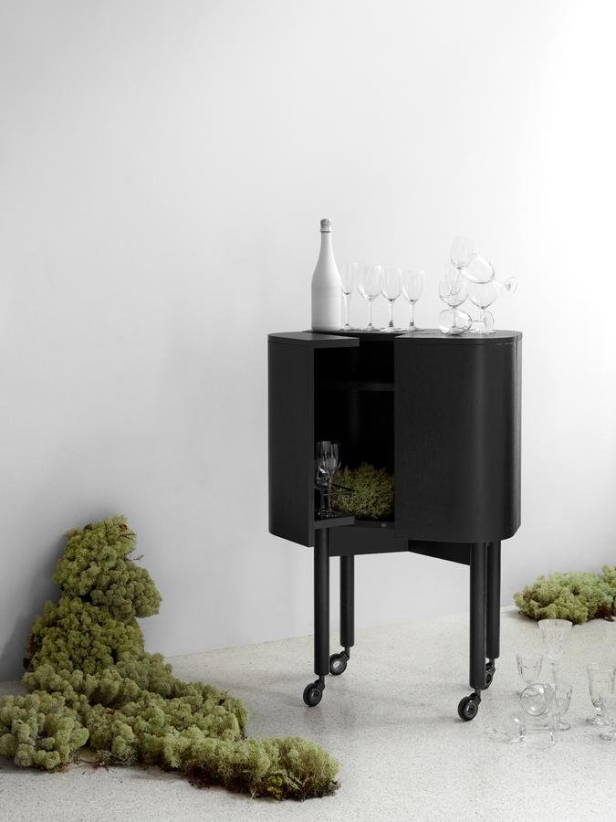 Bar roulant Loud | Northern | Chariots & Dessertes - Mobilier design ...