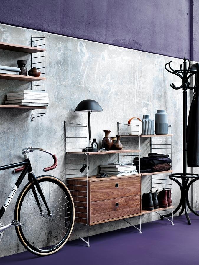 Étagère String System avec tiroirs | String Furniture | Étagères ...