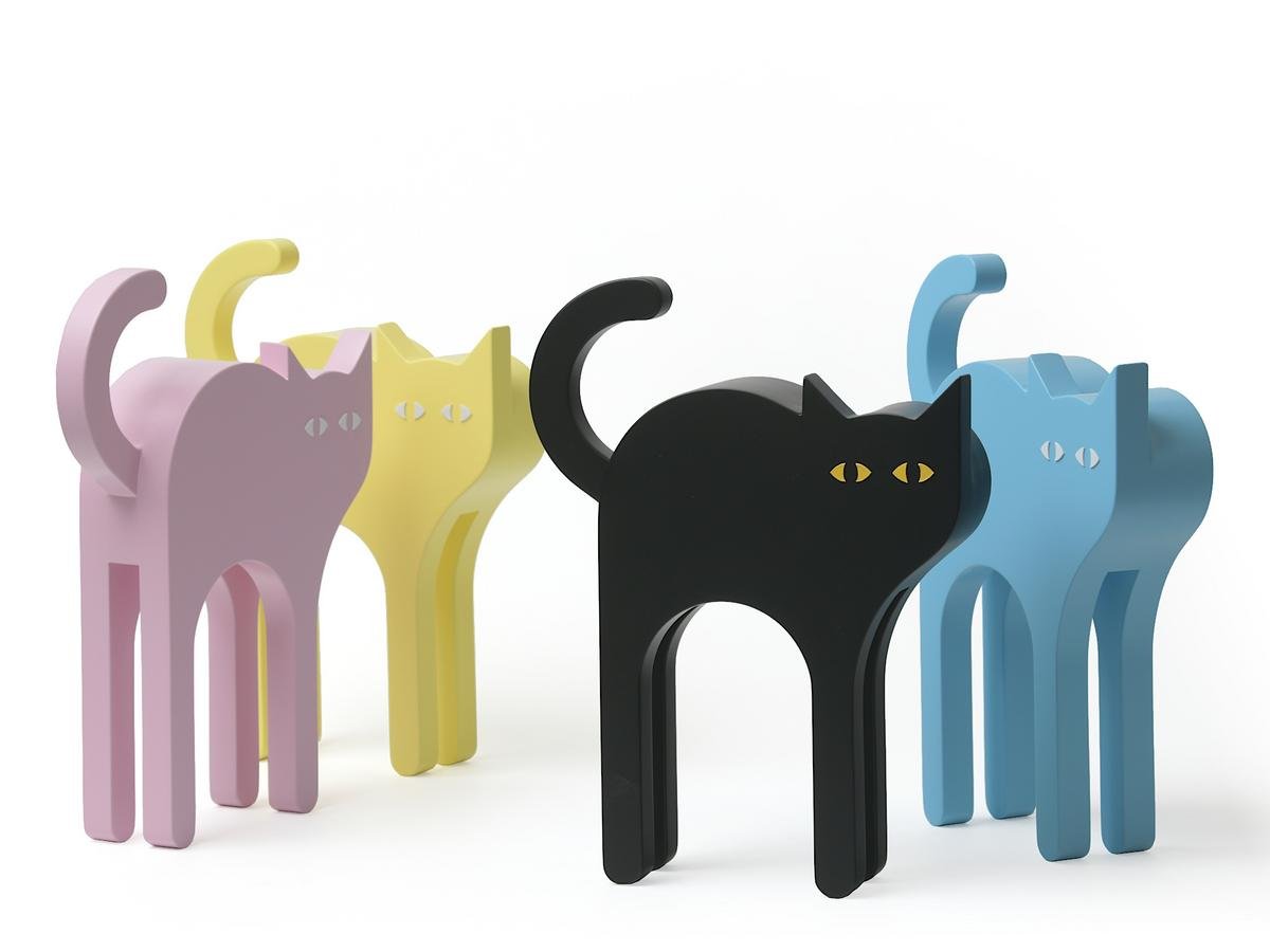 Tecta Cat Karlchen | Tecta | Figurines & Miniatures - Mobilier design ...
