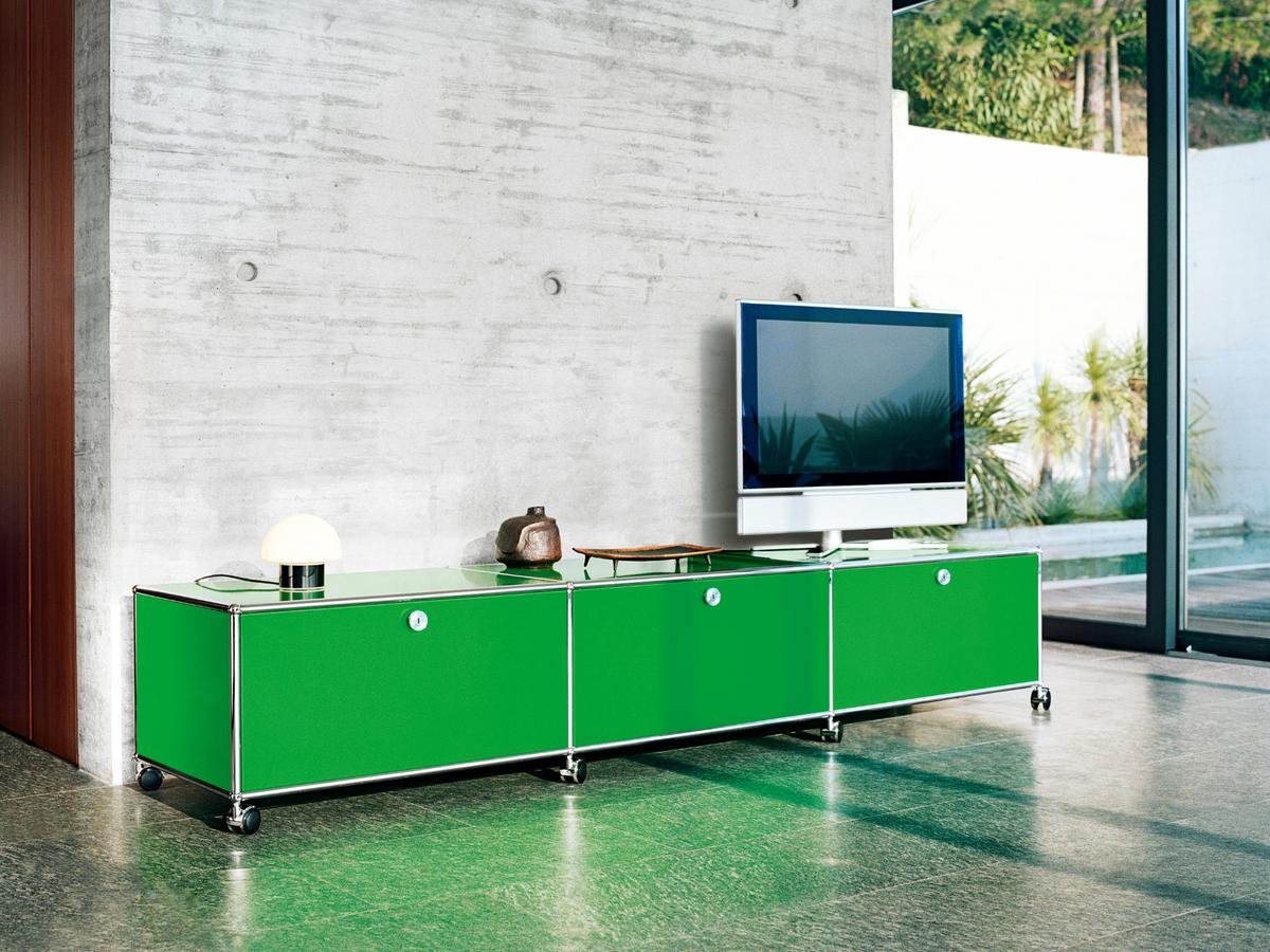 Meuble bas Lowboard XL USM Haller, personnalisable | USM Haller ...