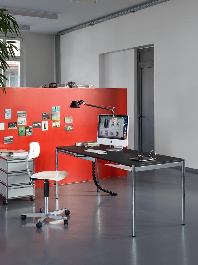 Table USM Haller Plus | USM Haller | Bureaux USM Haller - Mobilier ...
