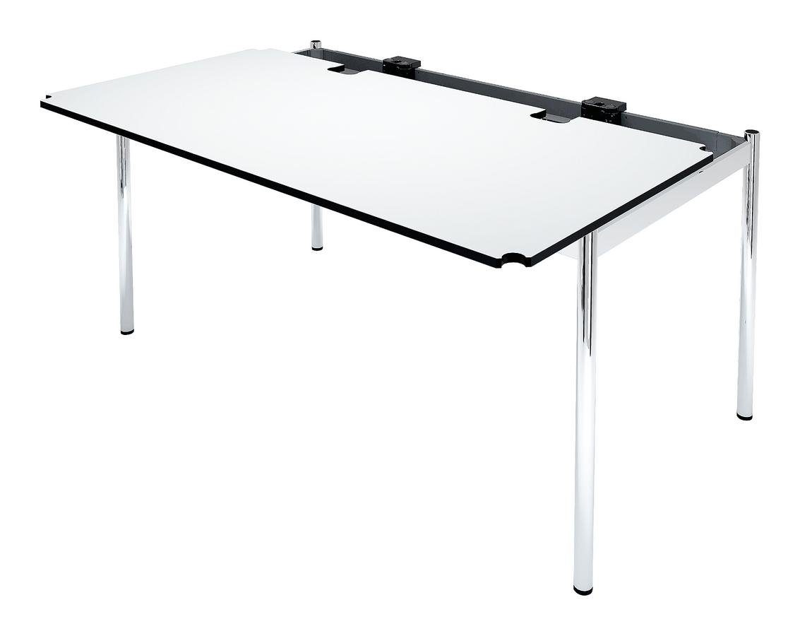 Table USM Haller Advanced, 150 x 100 cm, 02-Stratifié gris perle ...