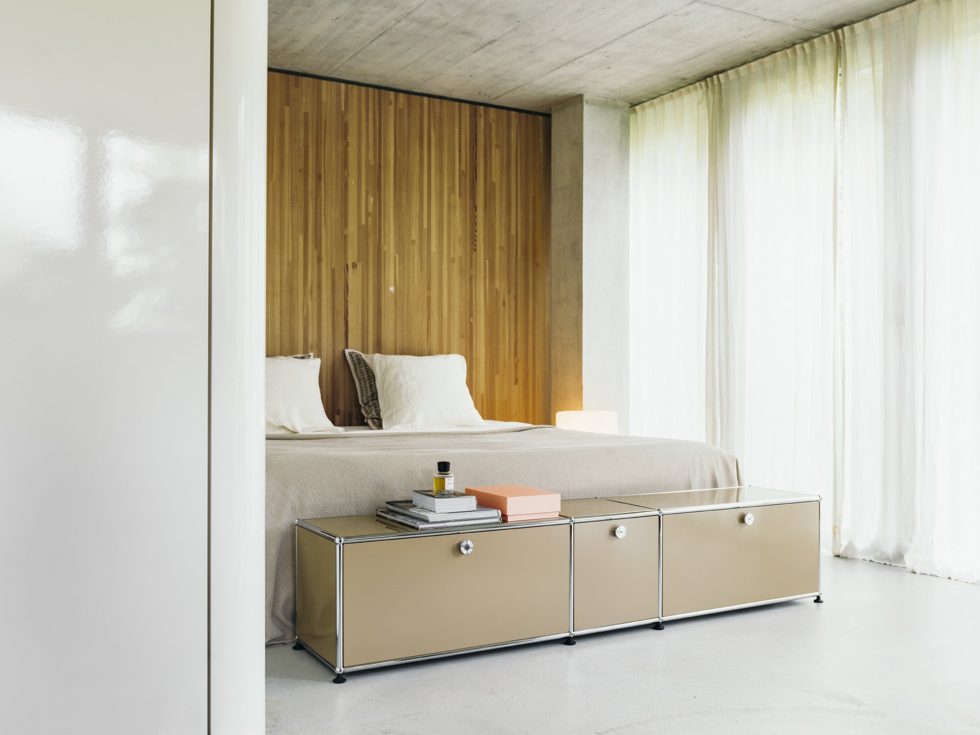 Meuble bas Lowboard XL USM Haller, personnalisable | USM Haller ...
